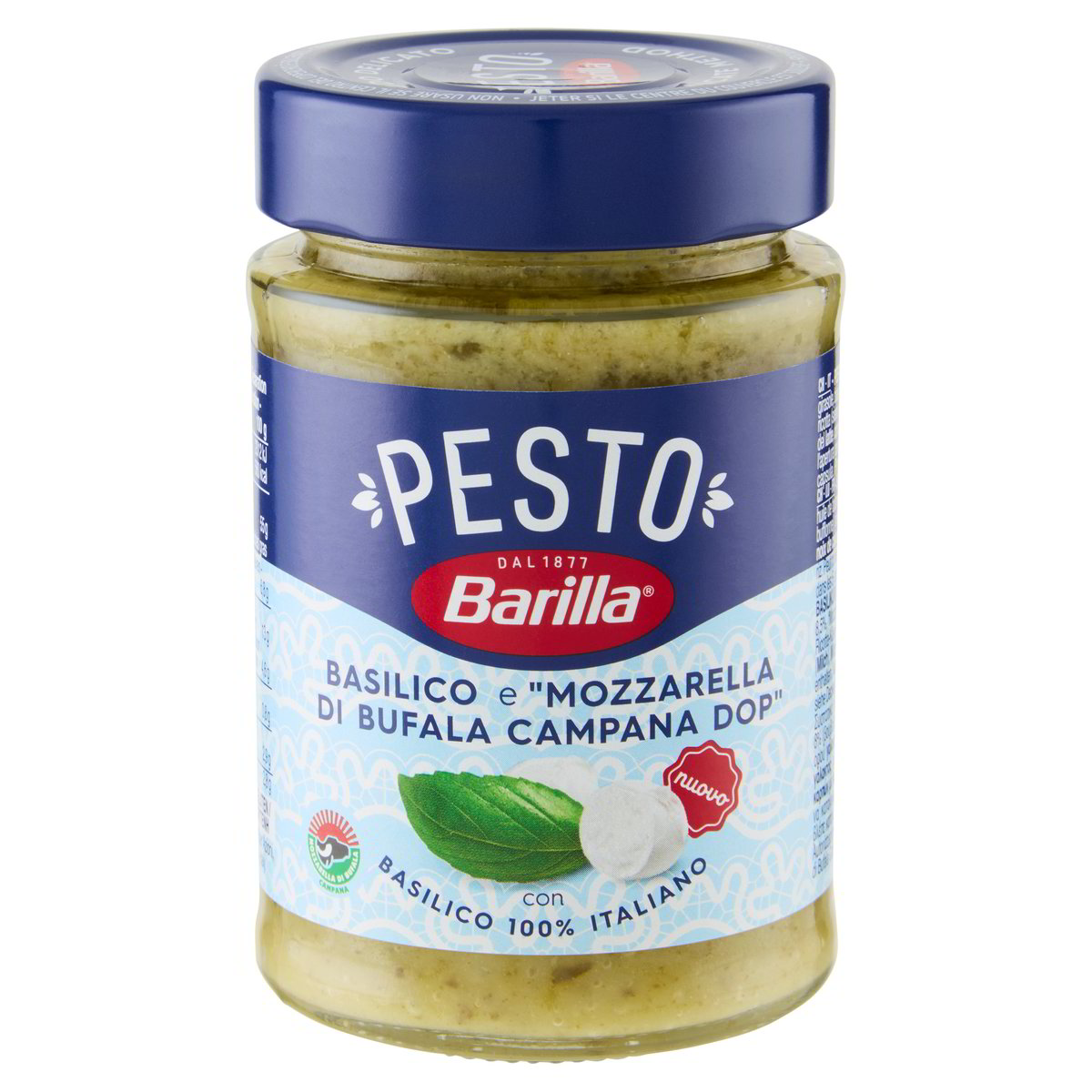 BARILLA Pesto Basilico e Mozzarella di bufala 190 GR - Basko