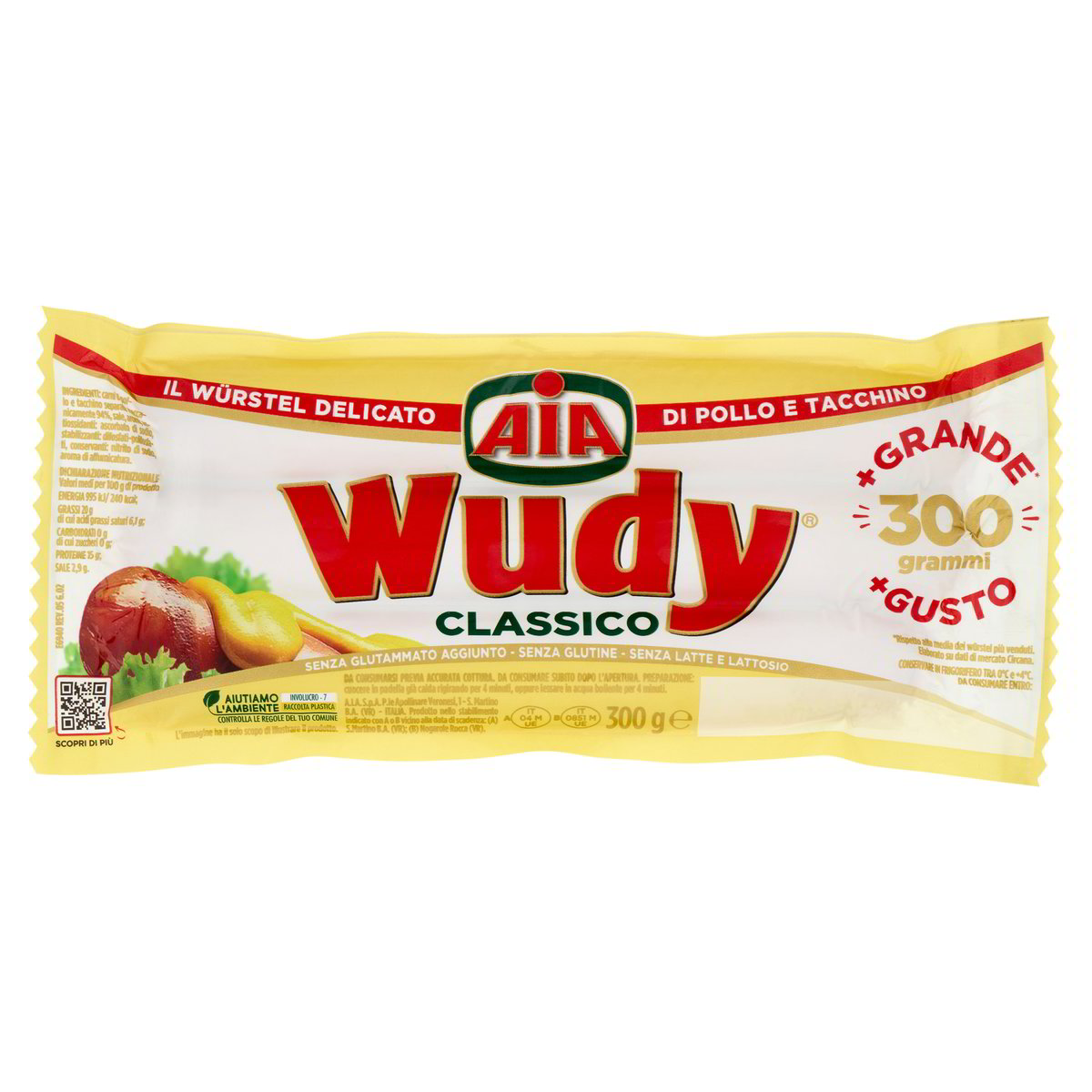 AIA Wudy classico 300 GR - Basko