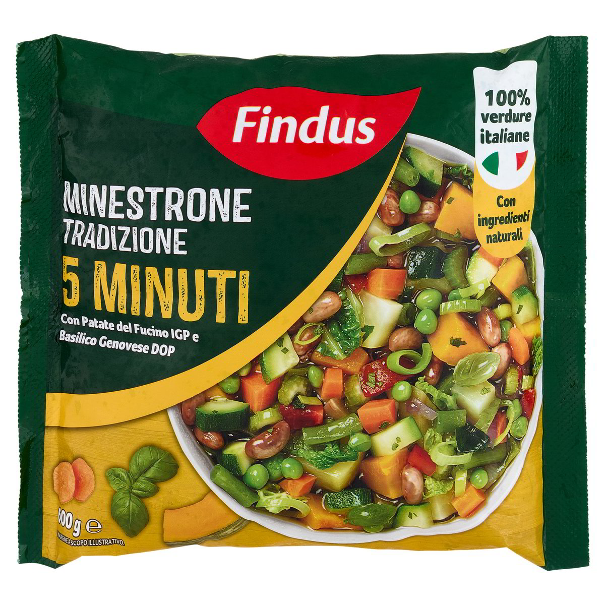 FINDUS Minestrone Tradizione 5 Minuti 600 GR - Basko